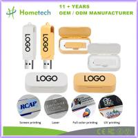 China 2.0 3.0 Custom LOGO Wooden USB Stick Flash Drive 16GB 32GB 64GB 128GB for sale