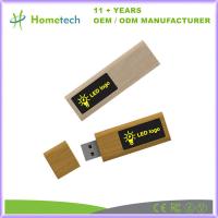 China Luminous Wooden USB Flash Drive LED Light Wood Pen Drive USB Memory Stick 8Gb 16Gb 32Gb 64Gb 128Gb for sale