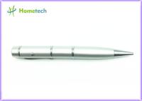 China Mini USB Flash Pen Drives / High Speed Ballpoint Pen Model Laser Light Pendrive USB 3.0 for sale