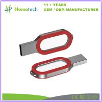 China Innovative Slim Metal USB Flash Drive USB 3.0 64G With Logo Customized Waterproof for sale