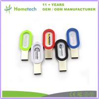 China Innovative Slim Metal USB Flash Drive USB 3.0 64G With Logo Customized Waterproof for sale