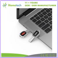 China LED Light Rugged Silver Metal USB 3.0 Flash Drive for Data Storage -40-85C A Grade Chip for sale