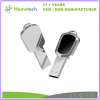China LED Light Rugged Silver Metal USB 3.0 Flash Drive for Data Storage -40-85C A Grade Chip for sale