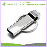 China Premium Metal USB Drive With Enhanced Durability With Keyring Easy To Carry A Grade Chips for sale