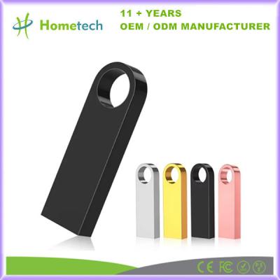 China USB 2.0/3.0 Metal Thumb Drive 8GB/16GB/32GB/64GB/128GB Silver/Gold/Rose Gold for Windows Mac OS Linux for sale