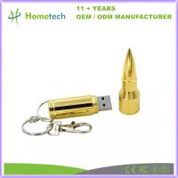 China Bullet Shaped Metal USB Flash Drives With 8GB-256GB Storage Capacity Modern Design for sale
