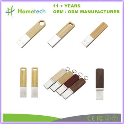 China Elegant Custom Wood and Crystal USB Flash Drives Compatible with Windows Mac OS and Linux for sale