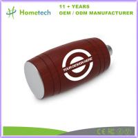 China Wood Color USB Flash Drive 8GB-256GB Wine Bucket Shape with USB 2.0/3.0 Interface for sale