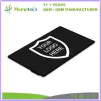 China Easy To Carry Custom Credit Card Shaped USB Imprinted With Your Logo 128MB / 256MB / 512MB/ 1GB- 64GB for sale