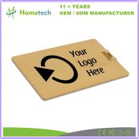 China Recycled Biodegradable Credit Card Flash Drive Business Credit Card USB Flash Drive Easy to Carry for sale