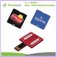 China Customized Square Creative Card USB Stick Flash Memory Card 32GB 16GB 8GB 4GB 2GB USB Pen for sale