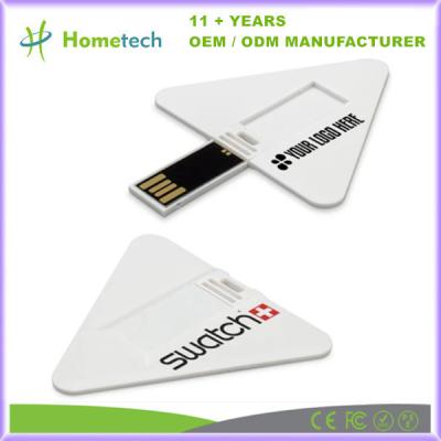 China Custom Logo Credit Card USB Flash Drive 1GB-32GB Capacity Plastic Stick Style USB 2.0 for sale