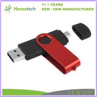 China Swivel USB C Flash Drive 8GB - 256GB 2 In 1 OTG USB 3.0 Drive Memory Stick Type C For Mobile Phone for sale