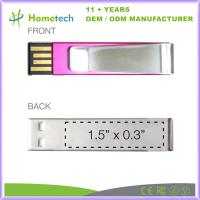 China 2GB/4GB Cool Paper Clip USB Stick with Speed Data Transfer and Temperature Range 0-70C for sale