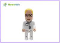 China White Character USB Drives doctor Pendrive cartoon U Disk , 16gb Nurse memory stick 8gb cute for sale