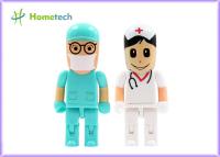China White Character USB Drives doctor Pendrive cartoon U Disk , 16gb Nurse memory stick 8gb cute for sale