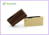 China MINI memory stick pendrive wooden rotatable usb flash drive 4GB 8GB memory card for sale