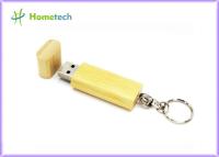 China Keychain Wooden USB Flash Drive 64GB 32GB Pen Drive Pendrive Specialized Logo / usb memory stick for sale
