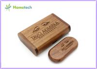 China Photography Gift Wooden USB Flash Drive , Custom Logo Bamboo USB Memory Drive for sale