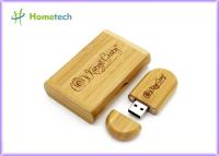 China Photography Gift Wooden USB Flash Drive , Custom Logo Bamboo USB Memory Drive for sale