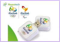 China Square Swivel 2GB Plastic USB Flash Drive Micro USB 2.0 / 3.0 for sale