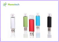 China OTG USB 2.0 Mobile Phone USB Flash Drive Flash Memory Bar with Logo Printed for sale