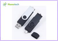 China Promotion Gift black 2 in 1 usb flash drive  4gb 8gb 16gb 32gb mobile phone usb flash drive 64GB for sale