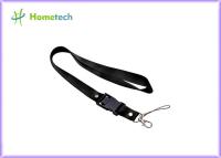China Custom colors promotional Lanyard USB Flash Drives 4GB / 8GB for Students of the University for sale