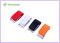 China Customer Logo Leather USB Memory Stick Flash Drive Pendrive 16GB 32GB 64GB for sale
