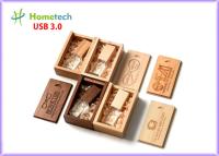 China Data Storage 3.0 Wooden Crystal Usb Flash Drive 4GB 8GB 16GB 32GB 64GB 128GB for sale