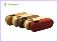 China OEM Logo Maple Wooden USB Flash Drive 4GB 8GB 16GB Capacity For Smart Device for sale
