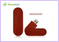 China OEM Logo Maple Wooden USB Flash Drive 4GB 8GB 16GB Capacity For Smart Device for sale