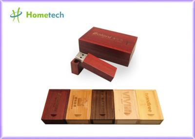 China Customized LOGO Wooden Usb Flash Drive 90MB/S 8gb 16gb Usb 2.0 for sale