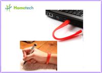 China White A Grade Secure USB Flash Drive , Silicone Bracelet USB Memory Stick for sale