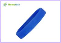 China White A Grade Secure USB Flash Drive , Silicone Bracelet USB Memory Stick for sale