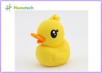 China Rubber Ducky Yellow Portable Lipstick Power Bank , 2600mAh External Battery Charger for sale