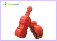 China PVC Unique Guitar Mobile Battery Backup Charger Universal USB Compact for sale