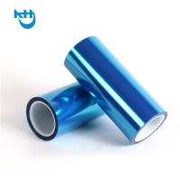 China High Viscosity  Blue Pet Anti Scratch Film High Temperature Resistance for sale