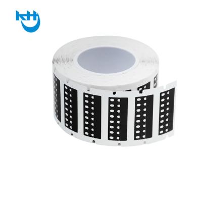 China Antistatic Black Metal Sense SMT Splicing Tape High Safety Coefficient for sale