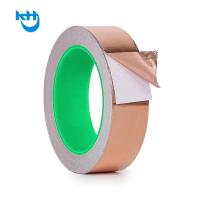 China OEM Double Sided Industrial Adhesive Tape Conductive Self Adhesive Copper Foil Tape for sale