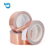 China Strong Adhesion Industrial Adhesive Tape Single Sided Copper Foil Tape KCP-02 for sale