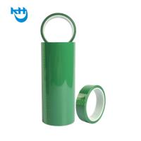 China PET Green High Temperature Resistant Tape For Painting Shielding PCB Circuit Board for sale