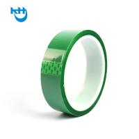China PET Green High Temperature Resistant Tape For Painting Shielding PCB Circuit Board for sale