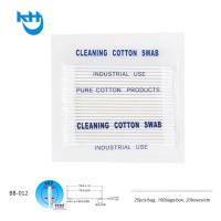 China White Paper Handle Industrial Cotton Buds Mini Cotton Swabs 78mm length BB-012 for sale