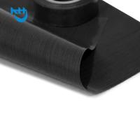 China R12 Series Black Heat Resistant PTFE Material Colored Fiberglass Cloth Glass Fibre Fabric for sale