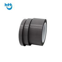 China Dark Grey PTFE Film Base Heat Resistant Adhesive Tape 0.25mm Thickness R13 Series for sale