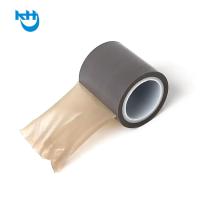 China Dark Grey PTFE Film Base Heat Resistant Adhesive Tape 0.25mm Thickness R13 Series for sale