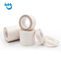 China OEM White High Temperature Heat Resistant Adhesive Tape PTFE Cloth Based for sale