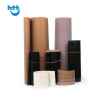 China Brown Fusing Machine PTFE Seamless Belt Non Stick High Durability for sale