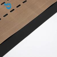 China R10 Series Brown Aging Resistant PTFE Mesh Belt Endless Fusing Non Stick for sale